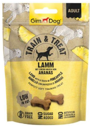 德國Gim Dog 狗小食 無穀低脂羊肉菠蘿 125g | 898Buy寵物用品專門店 Hei E Trading Development ...