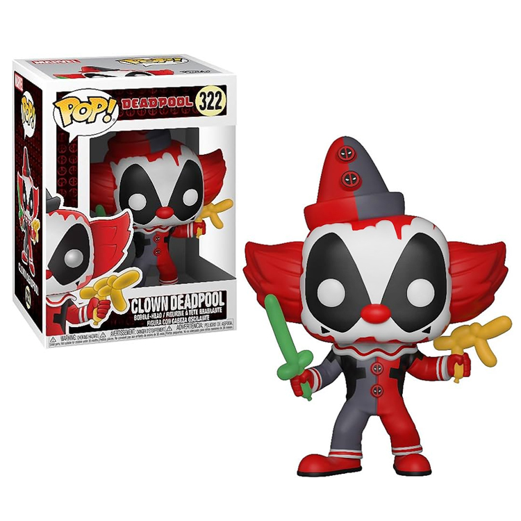 Funko Pop! Marvel Clown Deadpool #322 | PARADISE HOBBY