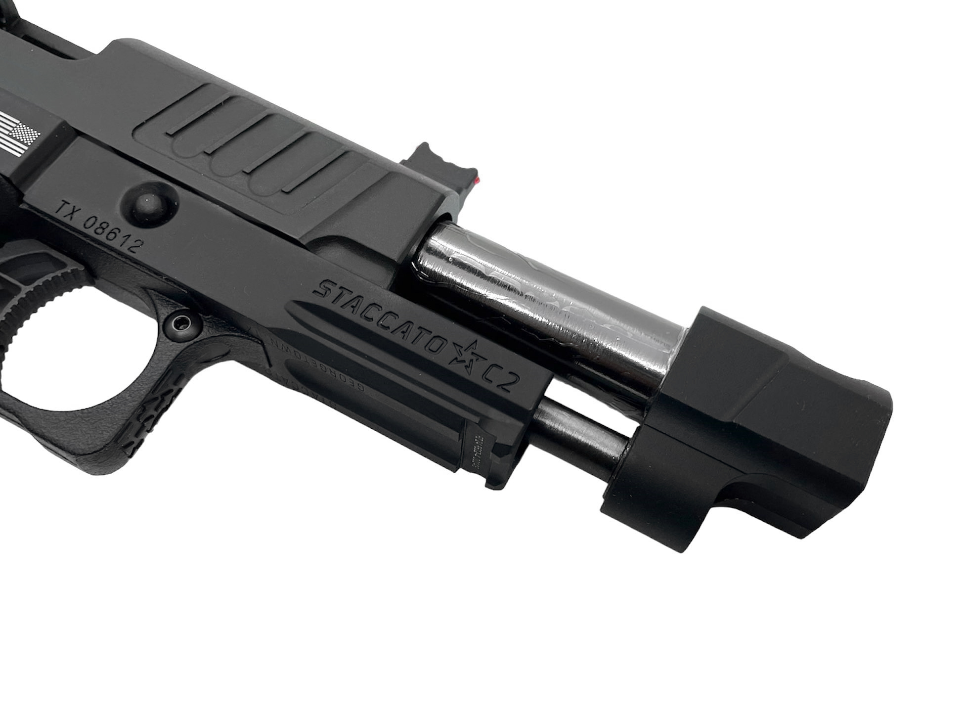 Army Staccato Licensed C2 COMP SOC 2011 Muzzle Compensator GBB Pistol ...