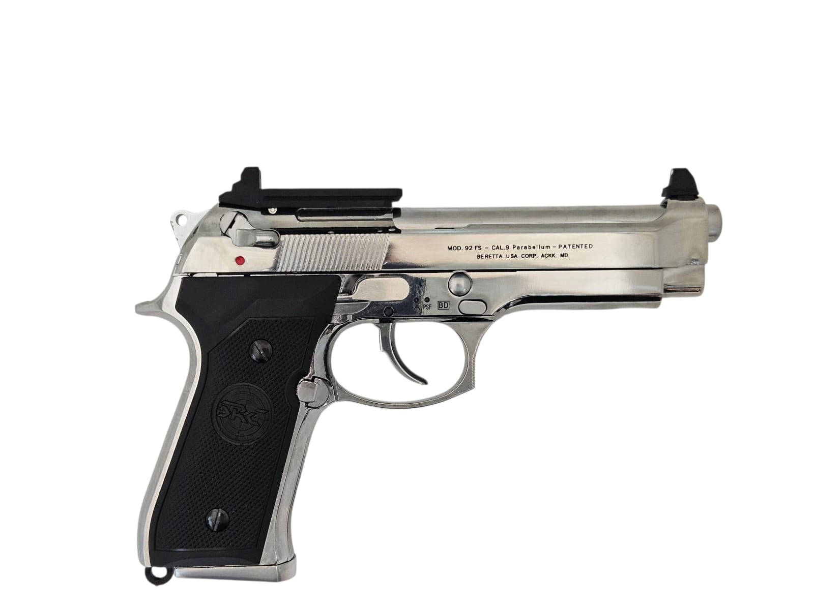 SRC SR92 M92 Platinum Optic Ready GBB Pistol SV W/Marking | PARADISE HOBBY